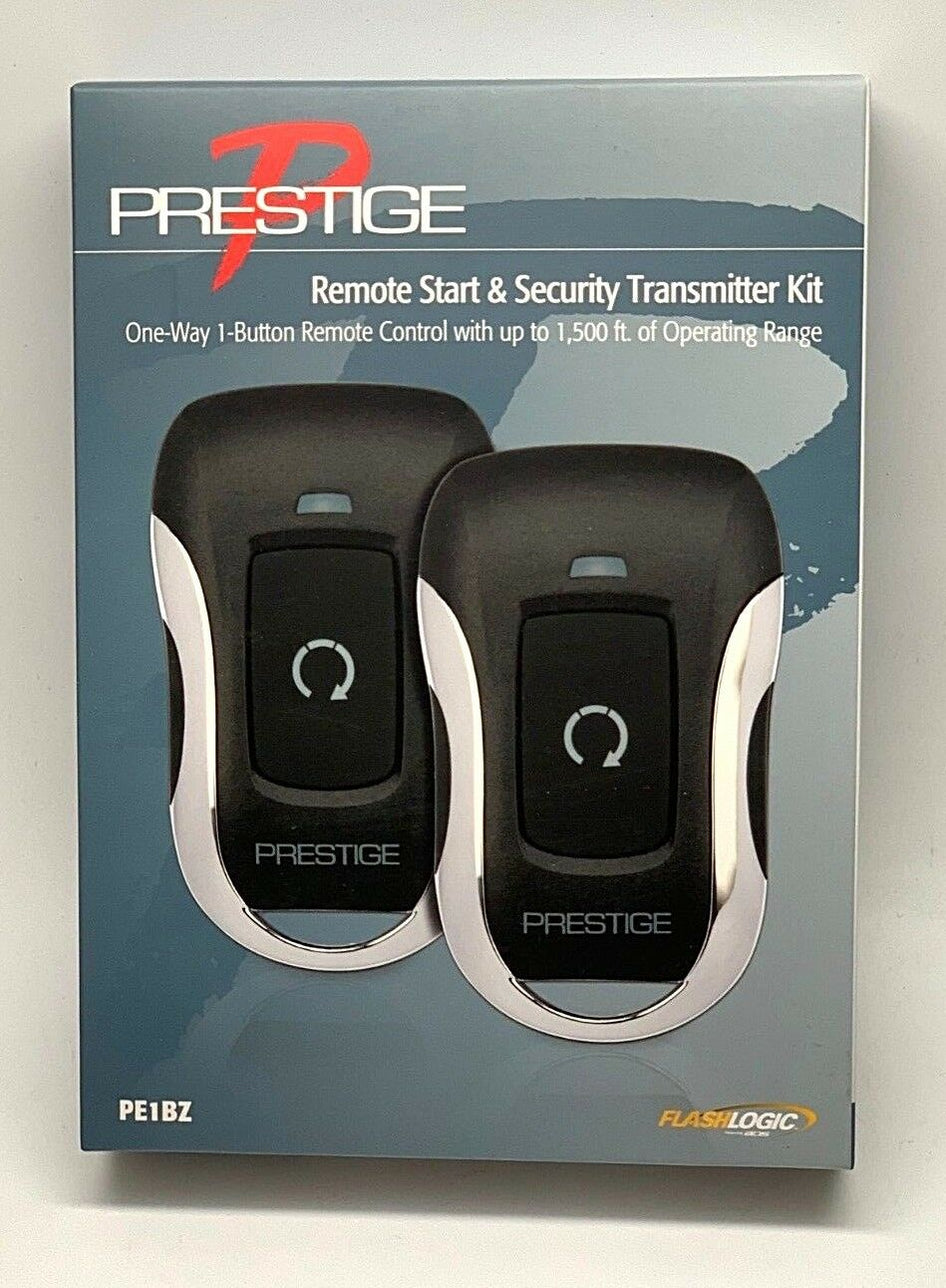 Prestige PE1BZ 1-Button Remote Control Kit 2 Remotes with up to 1,500 ...